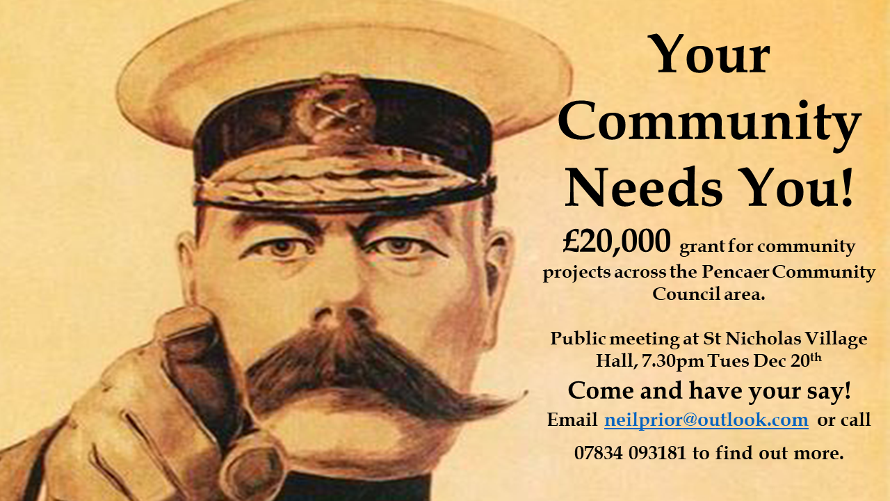 Pencaer Community Meeting, December 2022 – County Councillor Neil Prior